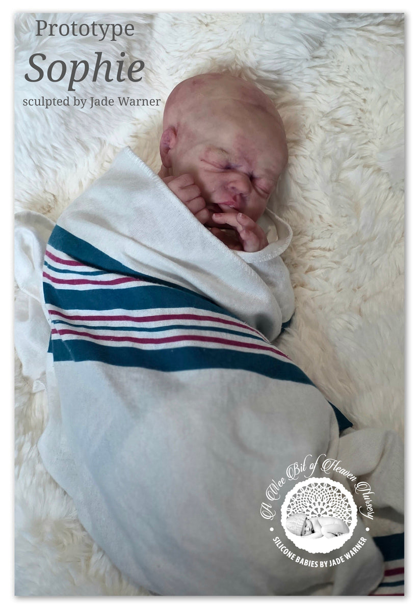 Sophie Full Body Un Painted Silicone Kit By Jade Warner – A Wee Bit Of Heaven Reborn Nursery