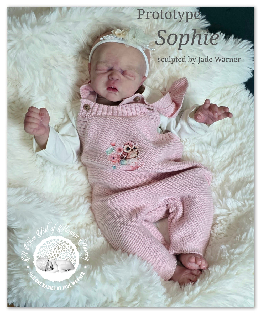Sophie Full Body Un Painted Silicone Kit By Jade Warner – A Wee Bit Of Heaven Reborn Nursery