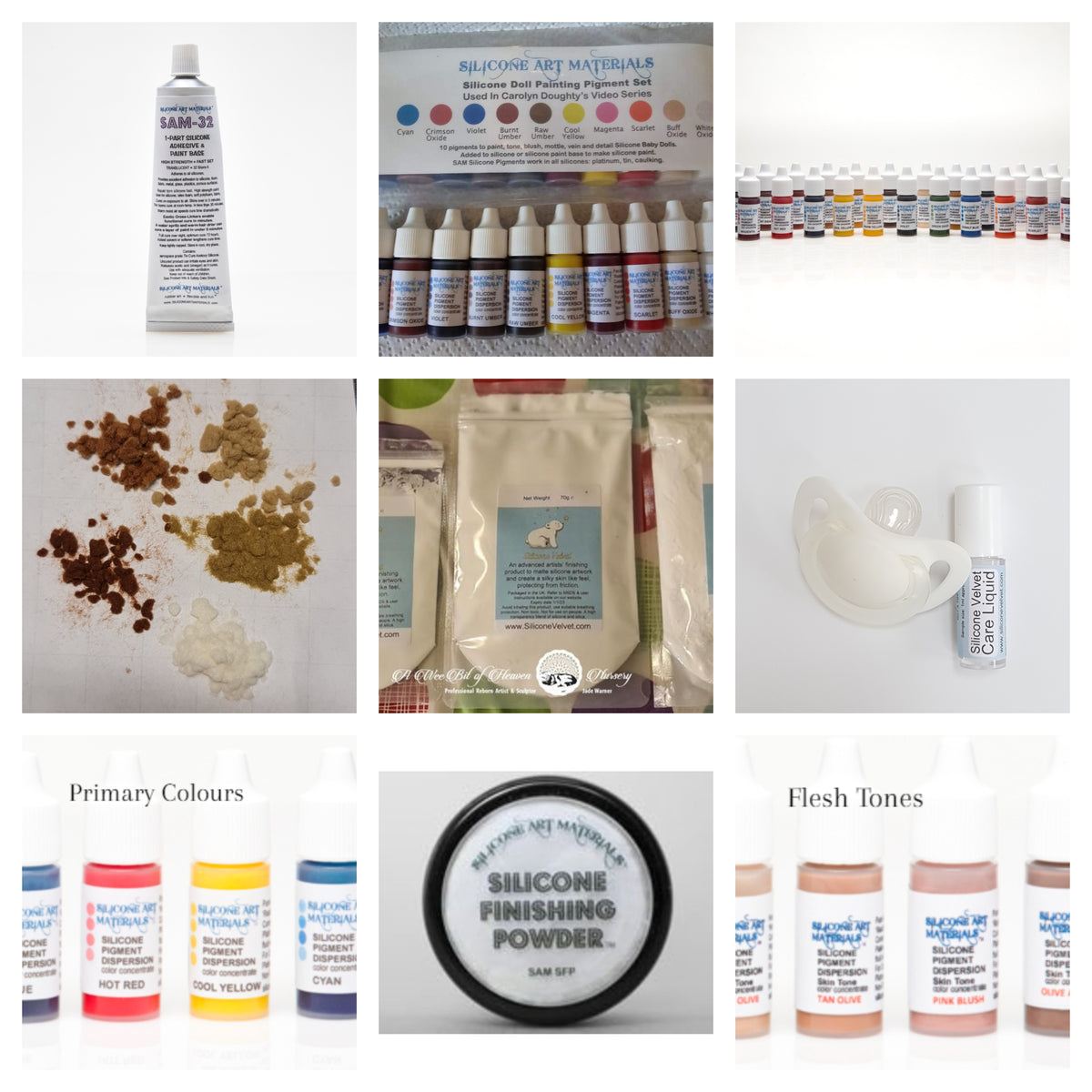 Silicone Paint / Supplies – A Wee Bit Of Heaven Reborn Nursery