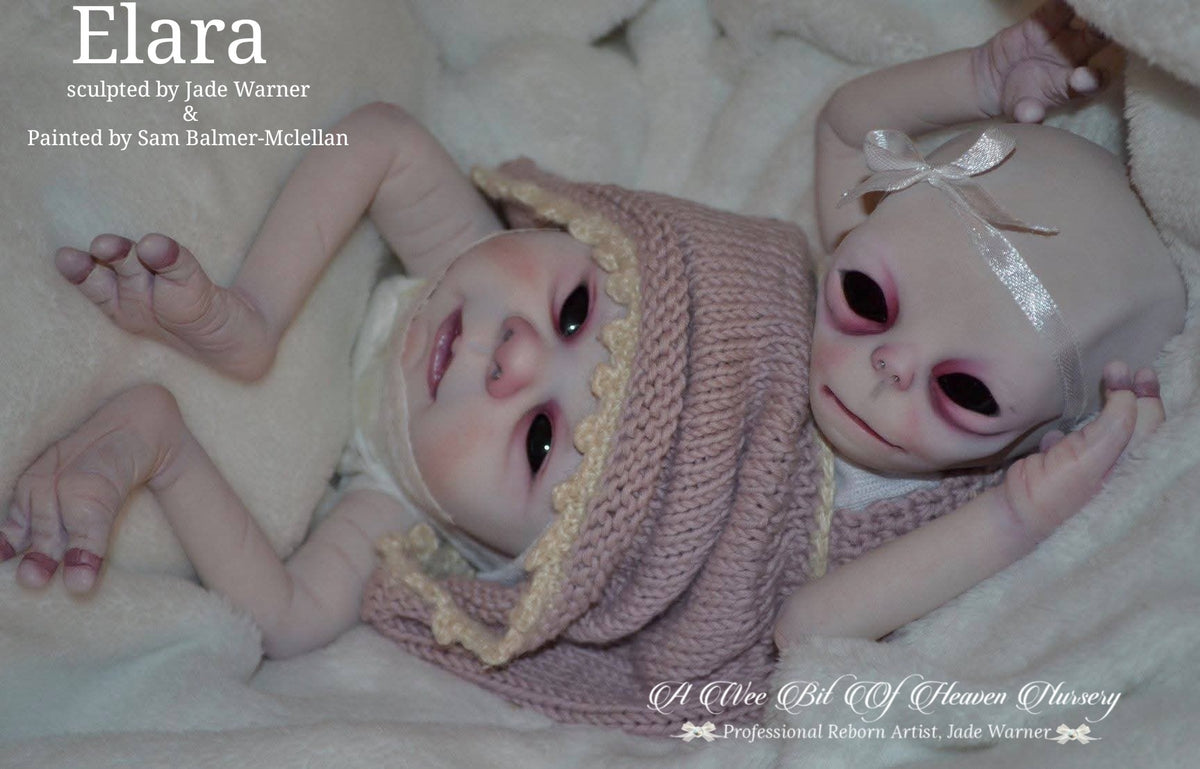 Elara Vinyl Reborn Baby Girl Available – A Wee Bit Of Heaven Reborn Nursery