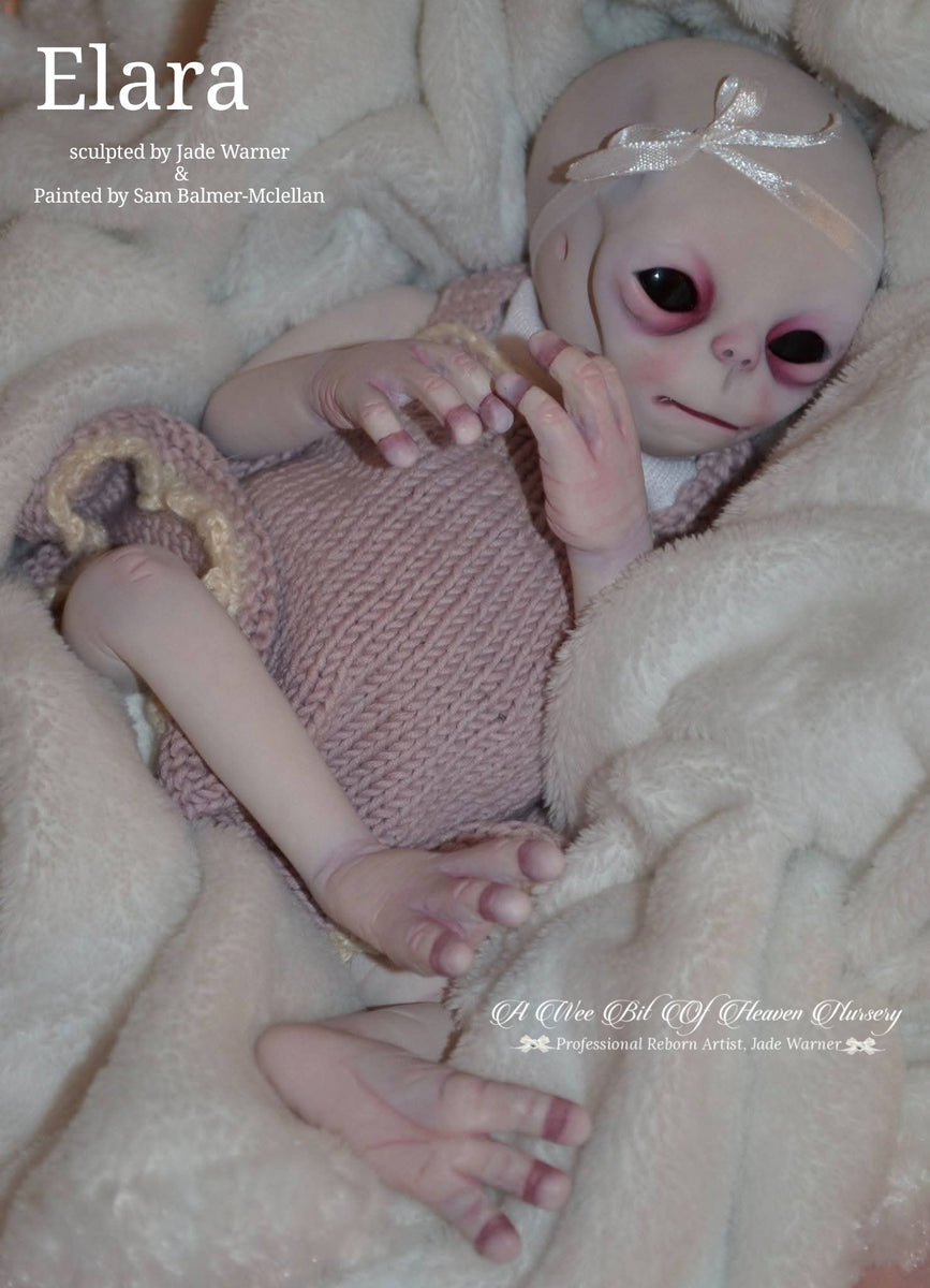 Elara Vinyl Reborn Baby Girl Available – A Wee Bit Of Heaven Reborn Nursery